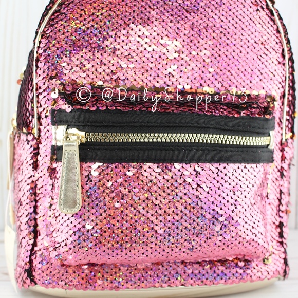 Primark | Bags | Holographic Reversible Sequin Backpack | Poshmark